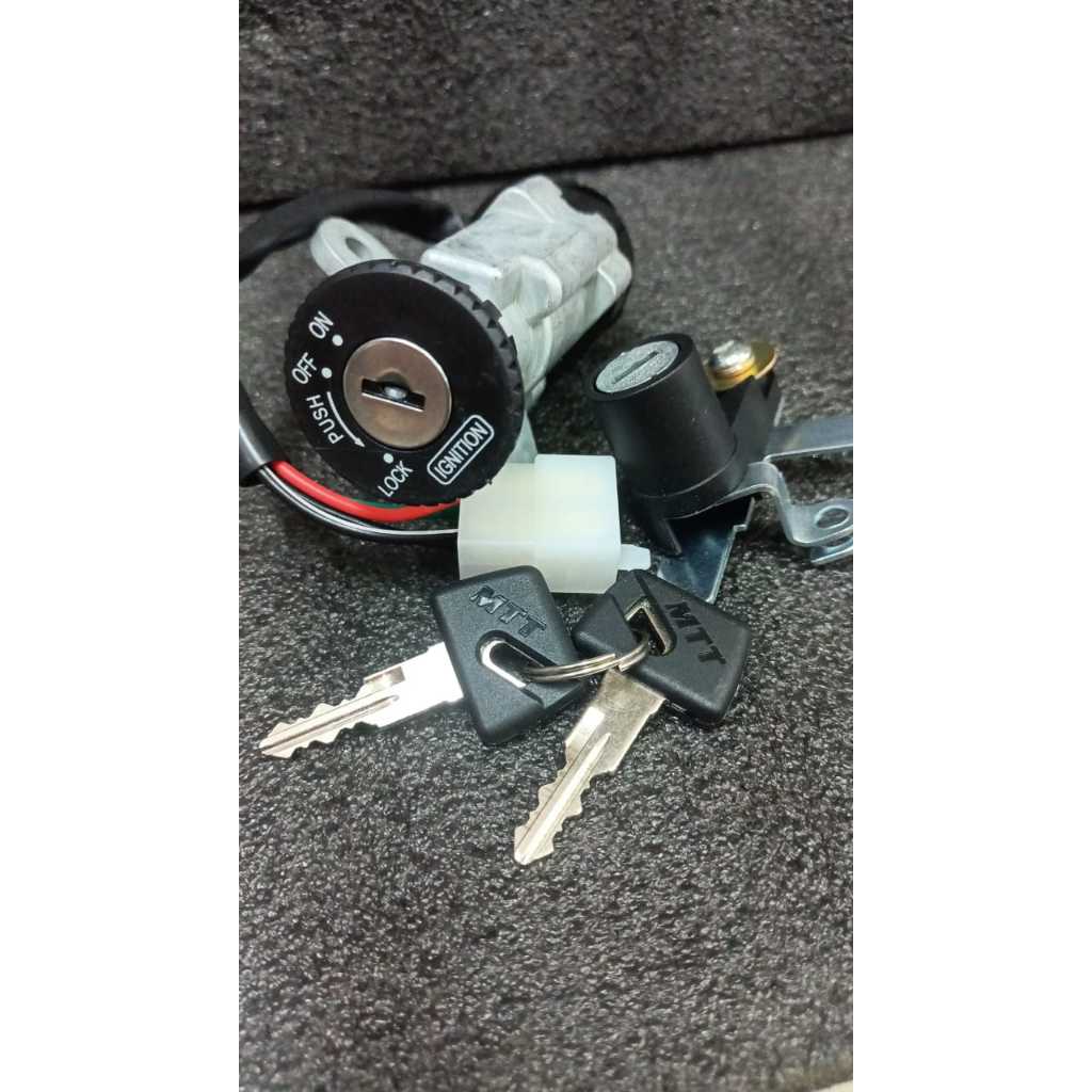 Demak EVO-Z / EVO-ZR MAIN SWITCH SET / IGNITION SWITCH KUNCI DEPAN BELAKANG SET ชุดสวิตช์ MAIN ...