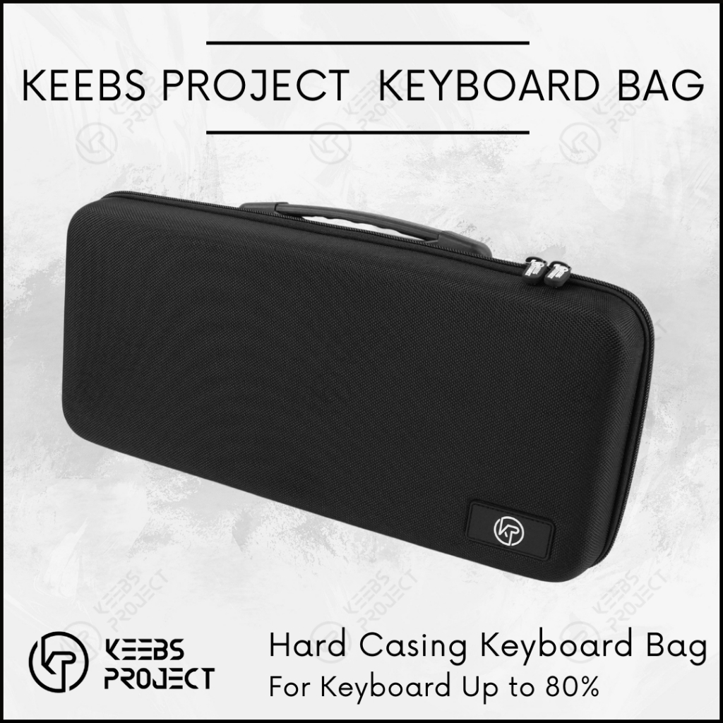 Keebs Project Keyboard Hard Carrying Case Bag 2in1 สําหรับ 60% 65% 75% ...