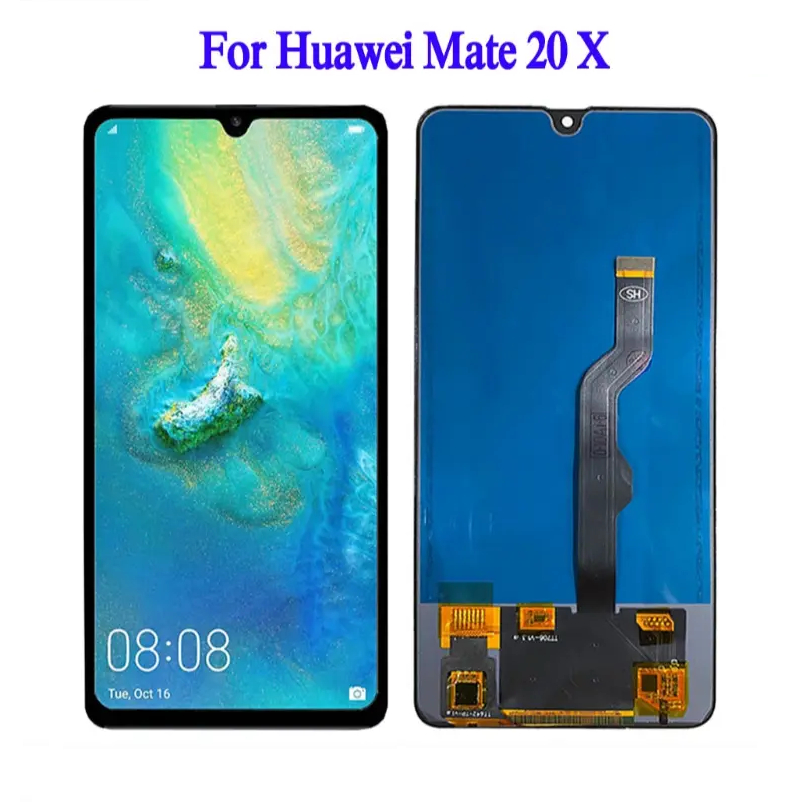 Huawei Mate 20x / Mate20x ( EVR-L29 , EVR-AL00 ) จอแสดงผล LCD + กระจกหน้าจอสัมผัส Digitizer ...
