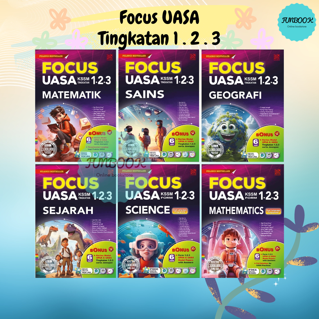 [FUNBOOK] Focus Form 1.2.3 KSSM UASA Format 2023 / KSSM หนังสืออ้างอิง ...