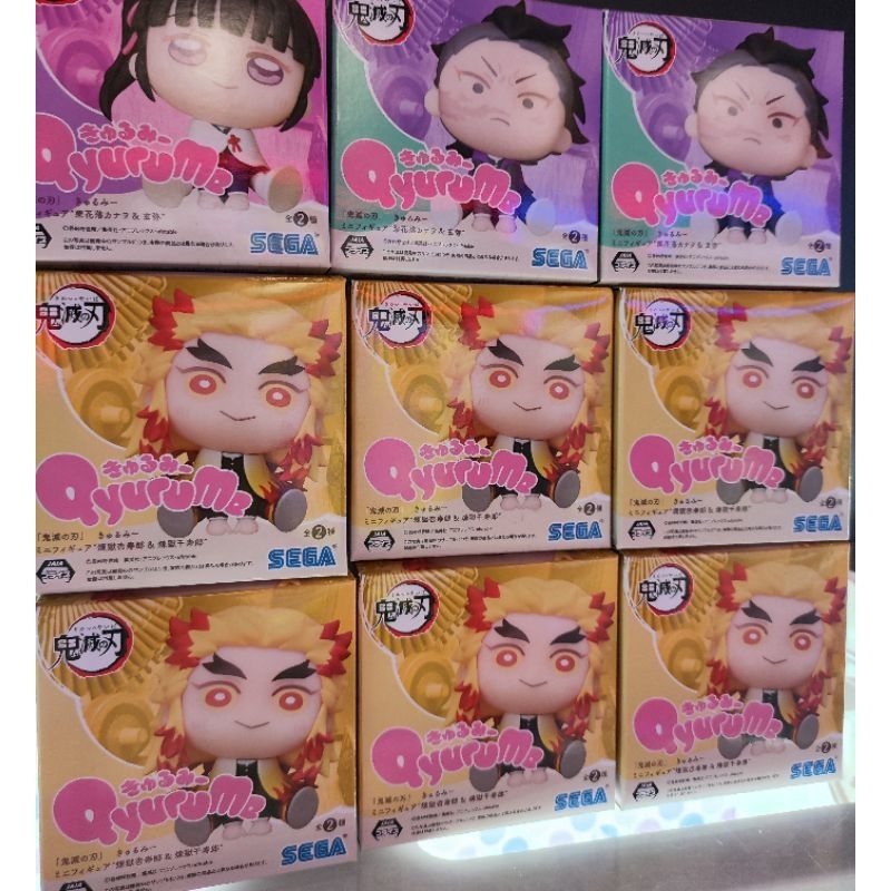 ฟิกเกอร์ SEGA Demon Slayer Kimetsu No Yaiba QyuruMe ขนาดเล็ก | Shopee ...