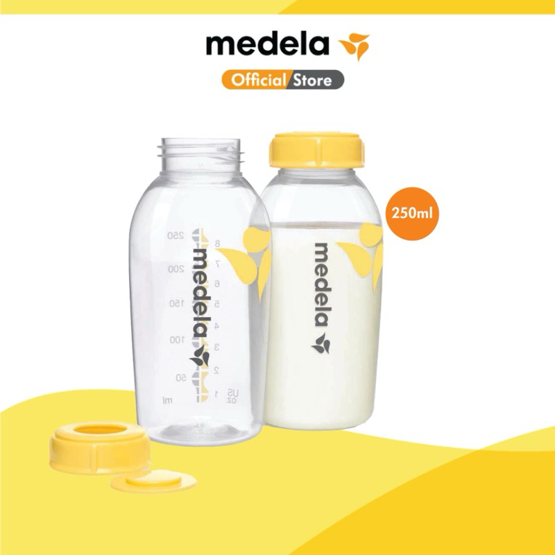 ขวดเก็บน้ํานมแม่ Medela (250ml x 2 ขวด) | Shopee Thailand
