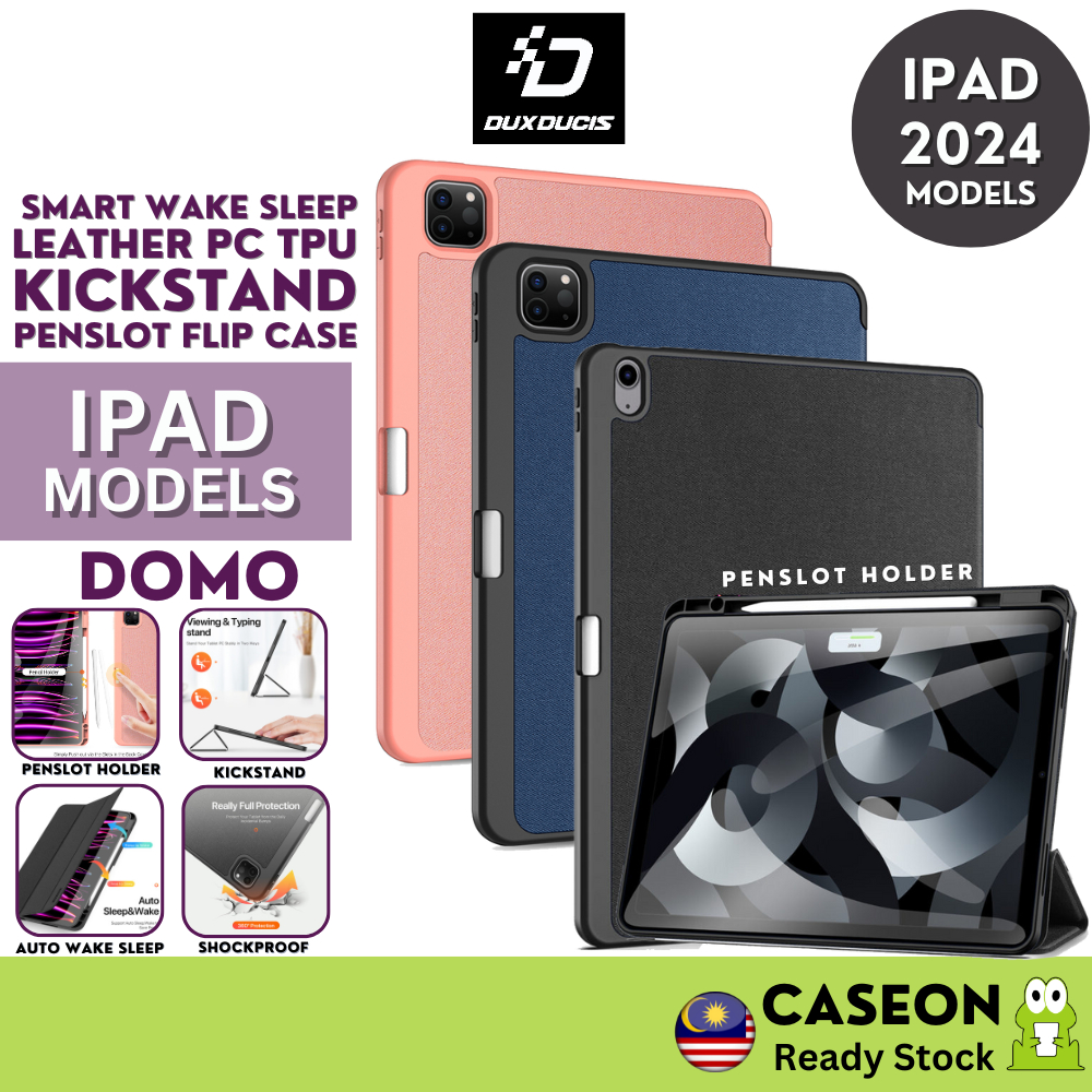 Dux DUCIS DOMO สมาร์ทกรณีพลิกสําหรับ iPad Pro 13 11 12.9 Mini 7 6 Air 13 11 5 4 3 /10 9 8 7 หนัง ...