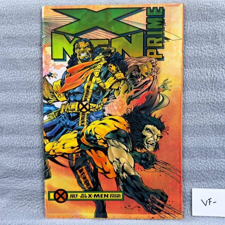 X-men Prime 1 Chrome Cover ( การ ์ ตูน Marvel ช ็ อตเดียว ( สก ๊ อต ...