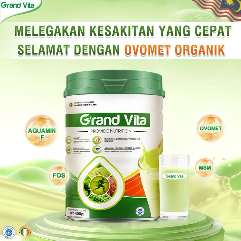 Grand Vita - Organic Bean Milk a For Back Pain Joint, Degeneration ...