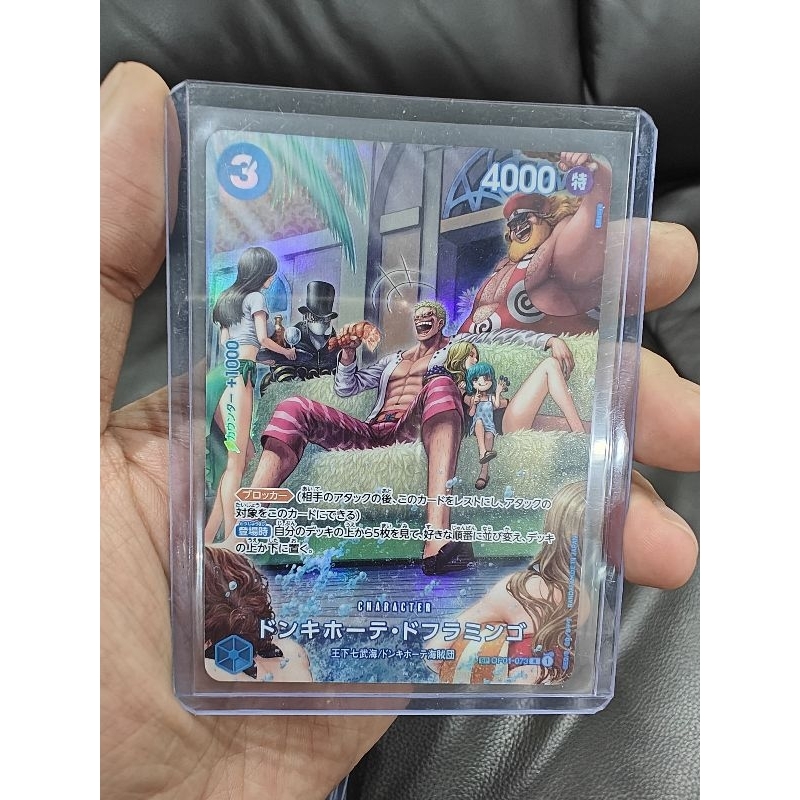 One Piece OPTCG Special Parallel SP OP01-03 Doflamingo | Shopee Thailand