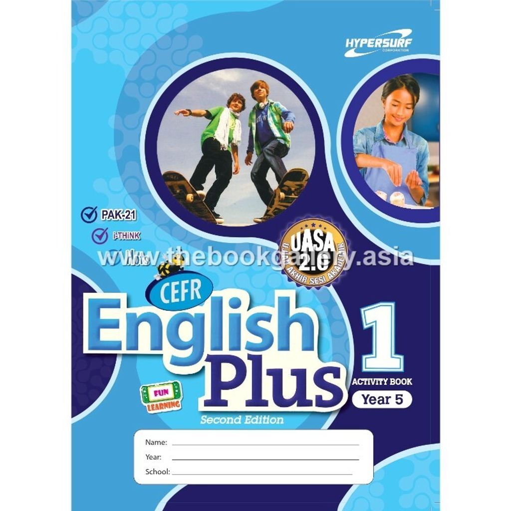 Cefr หนังสือกิจกรรม English Plus 1 Second Edition ปี 5 (V2) [HYPERSURF ...