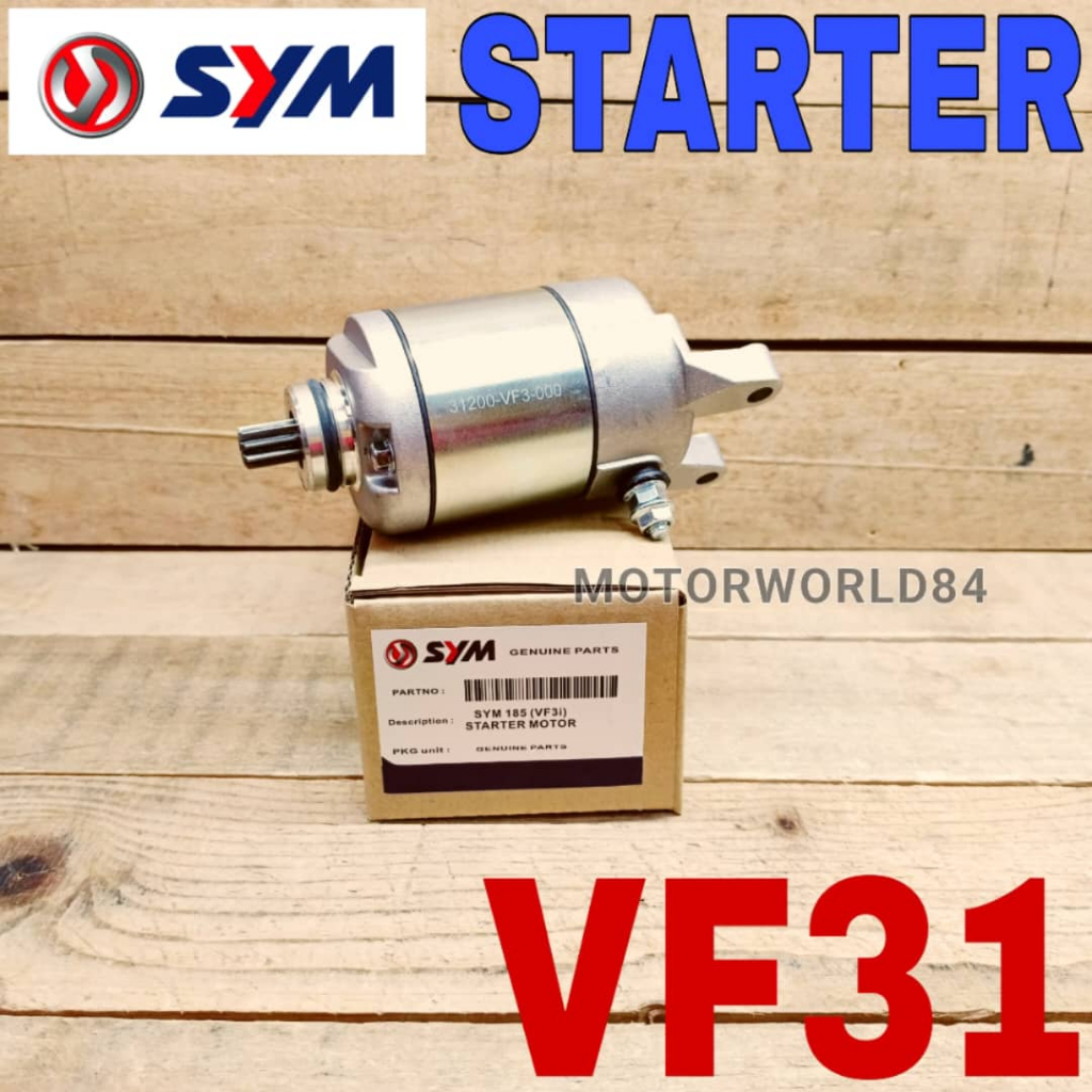 มอเตอร์สตาร์ท SYM185 VF3I อะไหล่คุณภาพสูง SYM 185 STARTOR รถจักรยานยนต์ ...