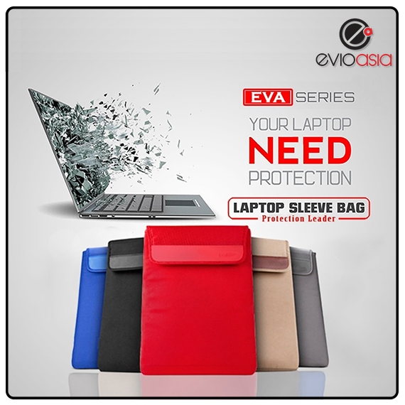 Evio Asia CASETEC Eva Series 13.3 "/14"/15.6"/17" Laptop Sleeve ...