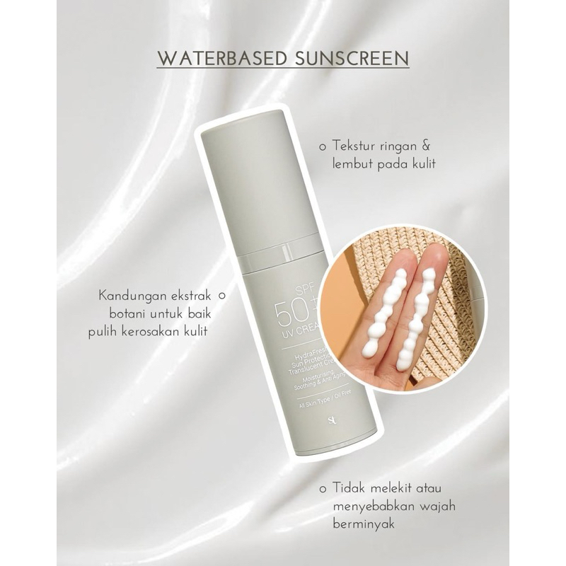 Sunscreen Sendayu Tinggi - UV Cream SPF50++ Sun Protection Translucent Cream 30ml | Shopee Thailand