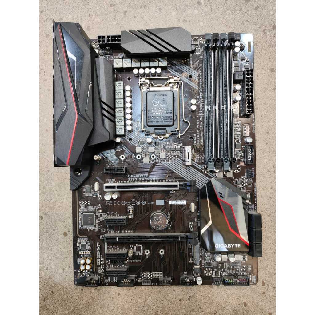 เมนบอร์ด GIGABYTE Z390 GAMING X - รองรับ 8gen , 9gen CPU | Shopee Thailand
