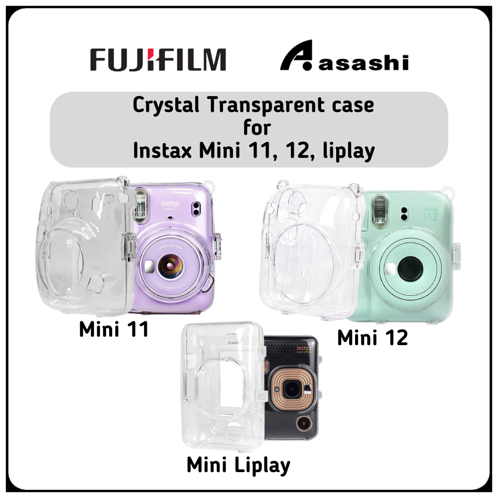 Fujifilm mini 11 / mini 12 / mini liplay - เคสคริสตัลป้องกันฝุ่น ...