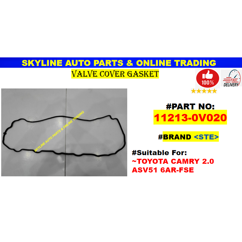 ปะเก็นฝาครอบวาล์ว 11213-0V020 สําหรับ Toyota Camry 2.0 ASV51 6AR-FSE ...