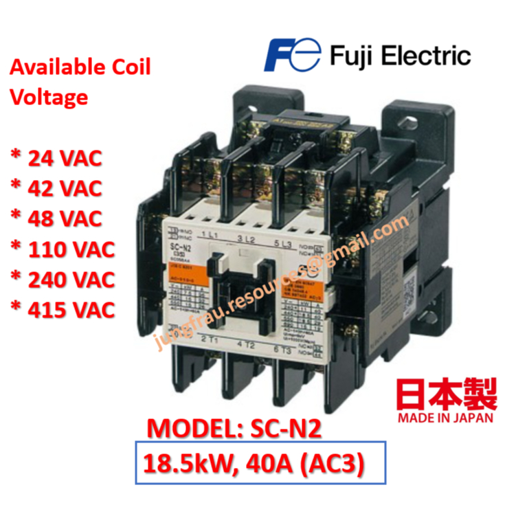 Fuji ELECTRIC SC-N2 CONTACTOR (AC) | Shopee Thailand