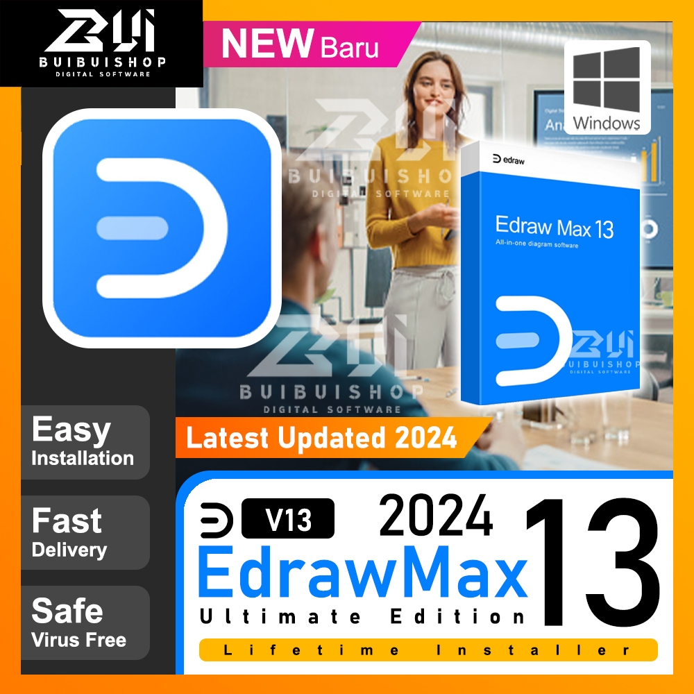 EdrawSoft Edraw Max 2024 v13 Ultimate Edition l Latest 2024 l Windows ...
