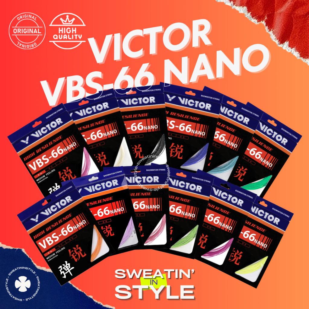 ผู้ชนะ แบดมินตัน String VBS-66 Nano | Shopee Thailand