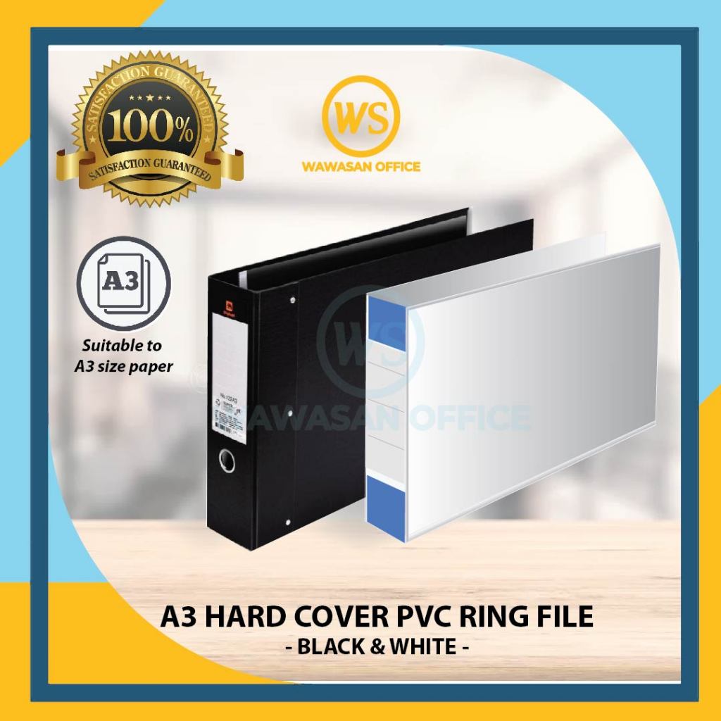แฟ้มสันห่วง ขนาด A3 A3 A3 40 มม. 4D A3 80 มม. 2D | Shopee Thailand