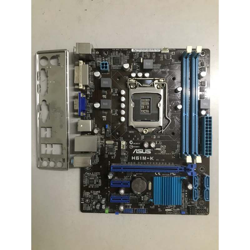 [ใช้แล้วผิดพลาด / Terpakai & Rosak ] เมนบอร์ด CPU Asus H61M-K สําหรับ ...