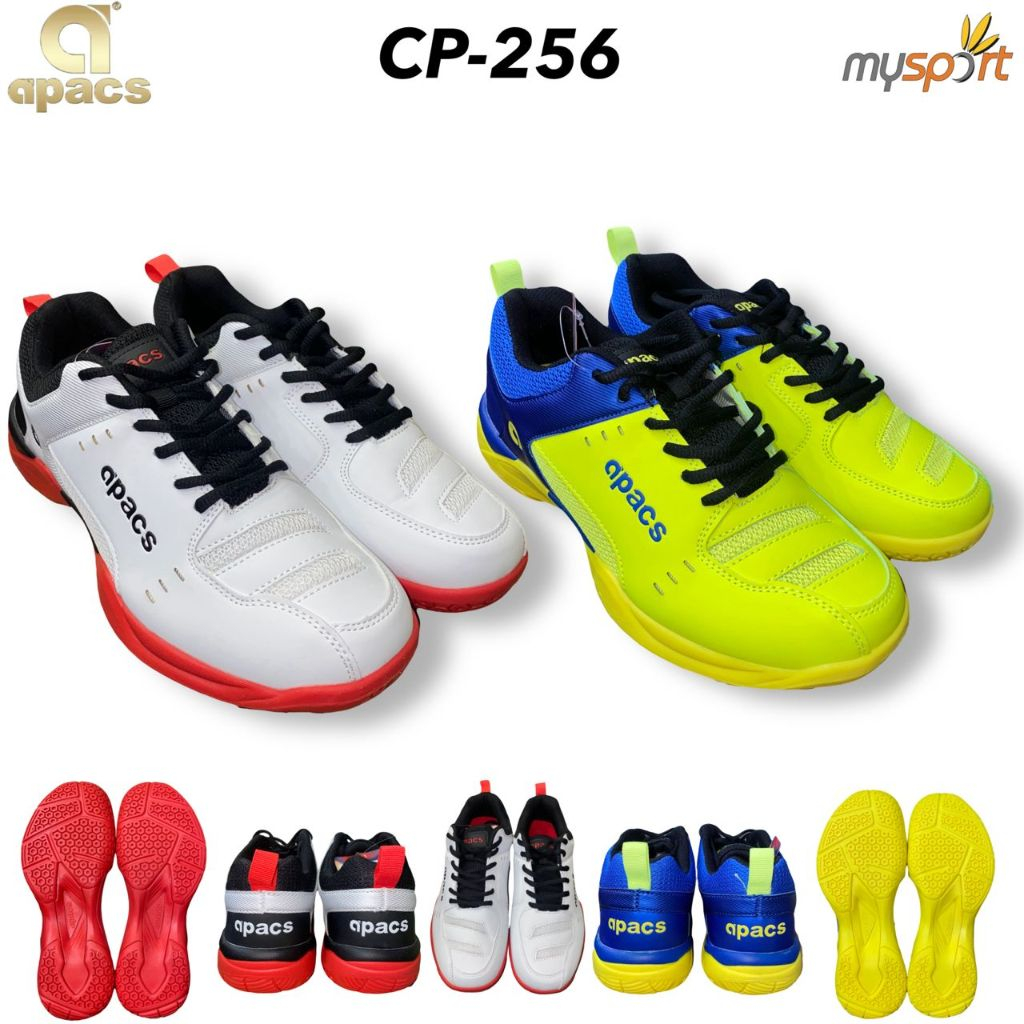 Apacs รองเท้าแบดมินตัน CP-256 Indoor Court รองเท้าแบดมินตันเด็ก/ผู้ใหญ่ | Shopee Thailand