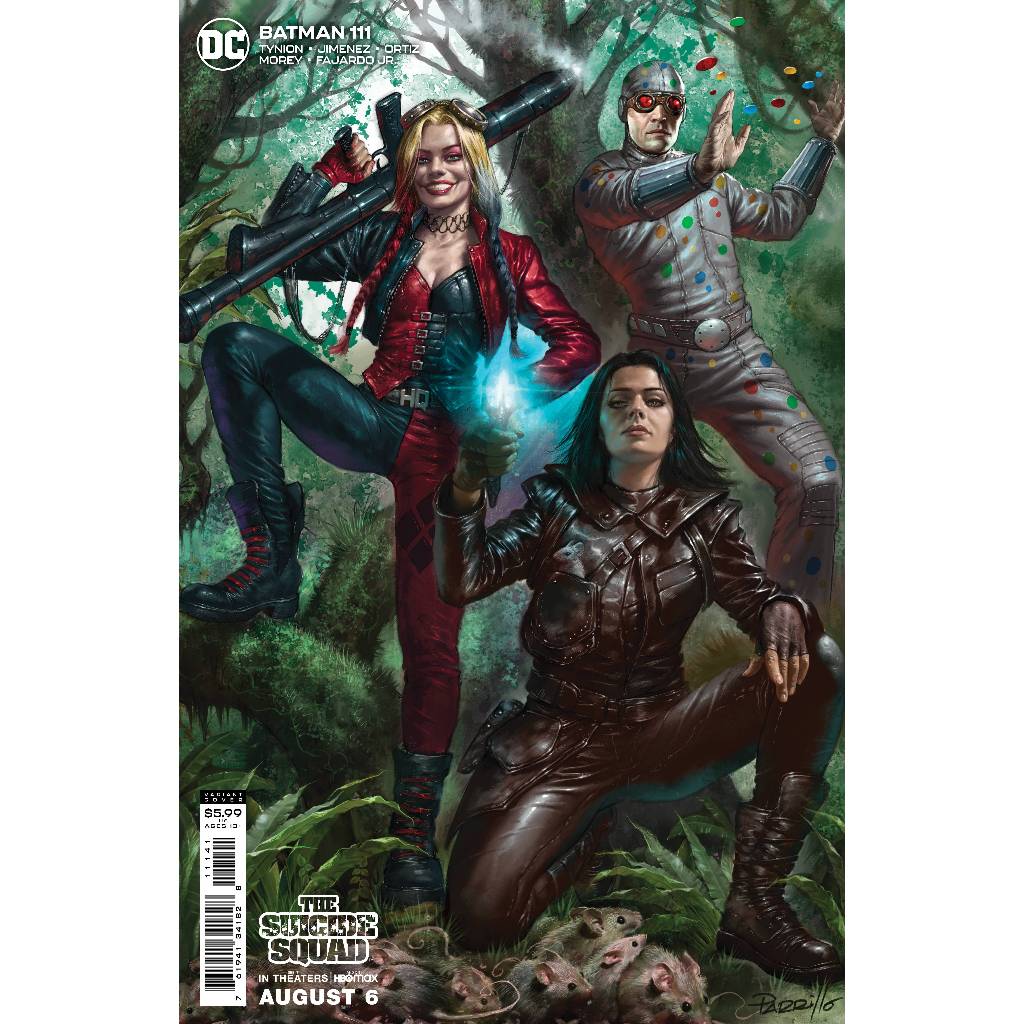 Batman 111 THE SUICIDE SQUAD ผ้าคลุมอเนกประสงค์ LUCIO PARILLO DC COMICS ...