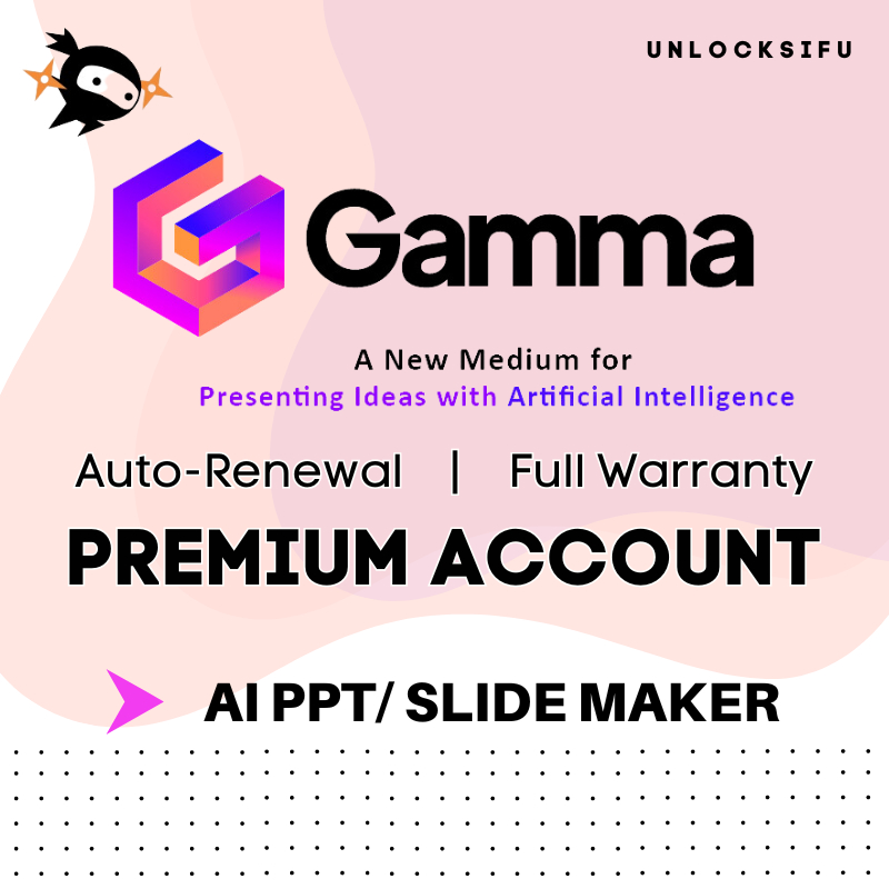 GAMMA.APP AI Presentation Slides Premium | Full Warranty | Shopee Thailand