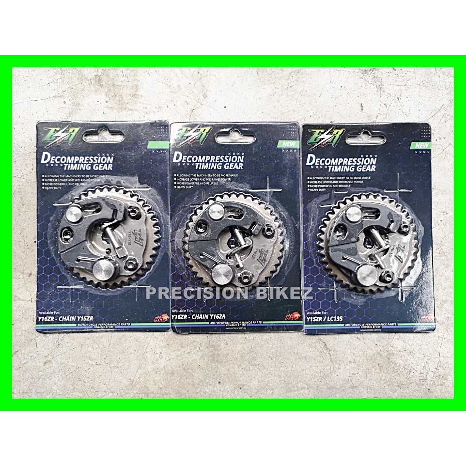 Esr DECOMPRESSION ADJUSTABLE TIMING GEAR Y15ZR LC135 Y16ZR FASSTEK Y15 ...