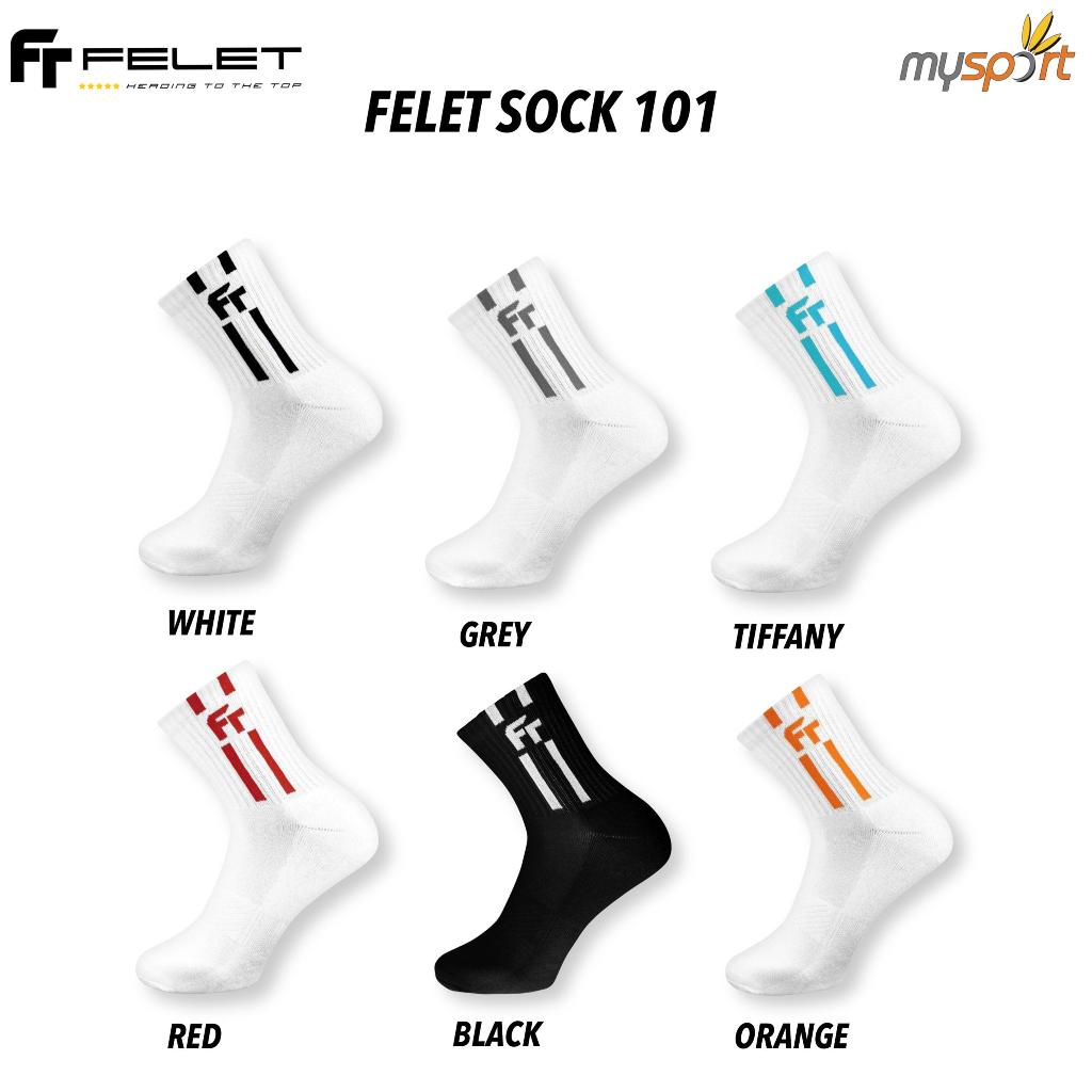 Felet Badminton Sock Sport Sock Ankle ( Medium ) ( สูง ) | Shopee Thailand