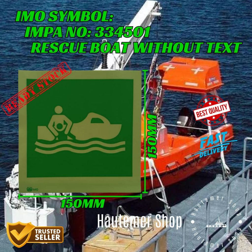 Imo SYMBOL RESCUE BOT WITHOUT TEXT 150MM x 150MM | Shopee Thailand