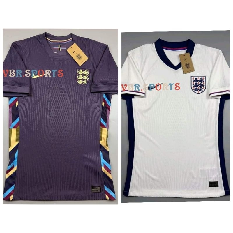 England HOME & AWAY EURO KIT 2024 เสื้อแข่ง (เวอร์ชั่นผู้เล่น] | Shopee ...