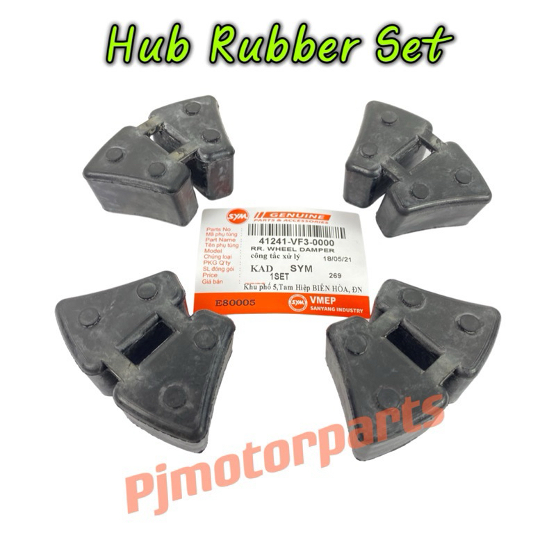 SYM VF3i 185 SYM 185 SYM185 - Hub ยาง Getah Spoket Getah เฟืองยาง (4 ...