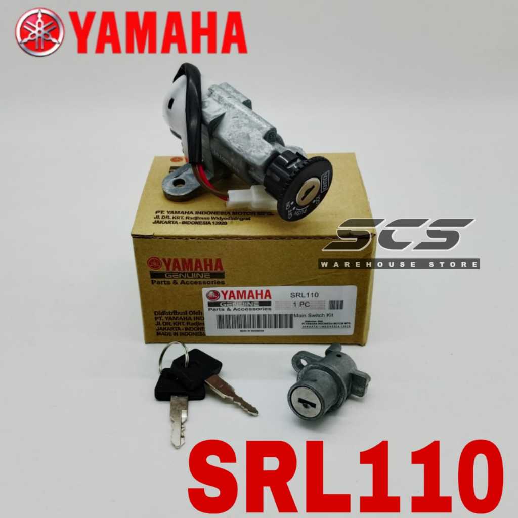 Yamaha SRL110 LAGENDA ชุดสวิทช์หลักชุดจุดระเบิดกุญแจล็อคอะไหล่รถ ...