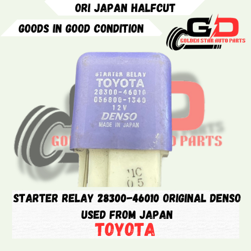 Toyota STARTER RELAY 28300-46010 DENSO ใช้แล้วจากญี่ปุ่น | Shopee Thailand