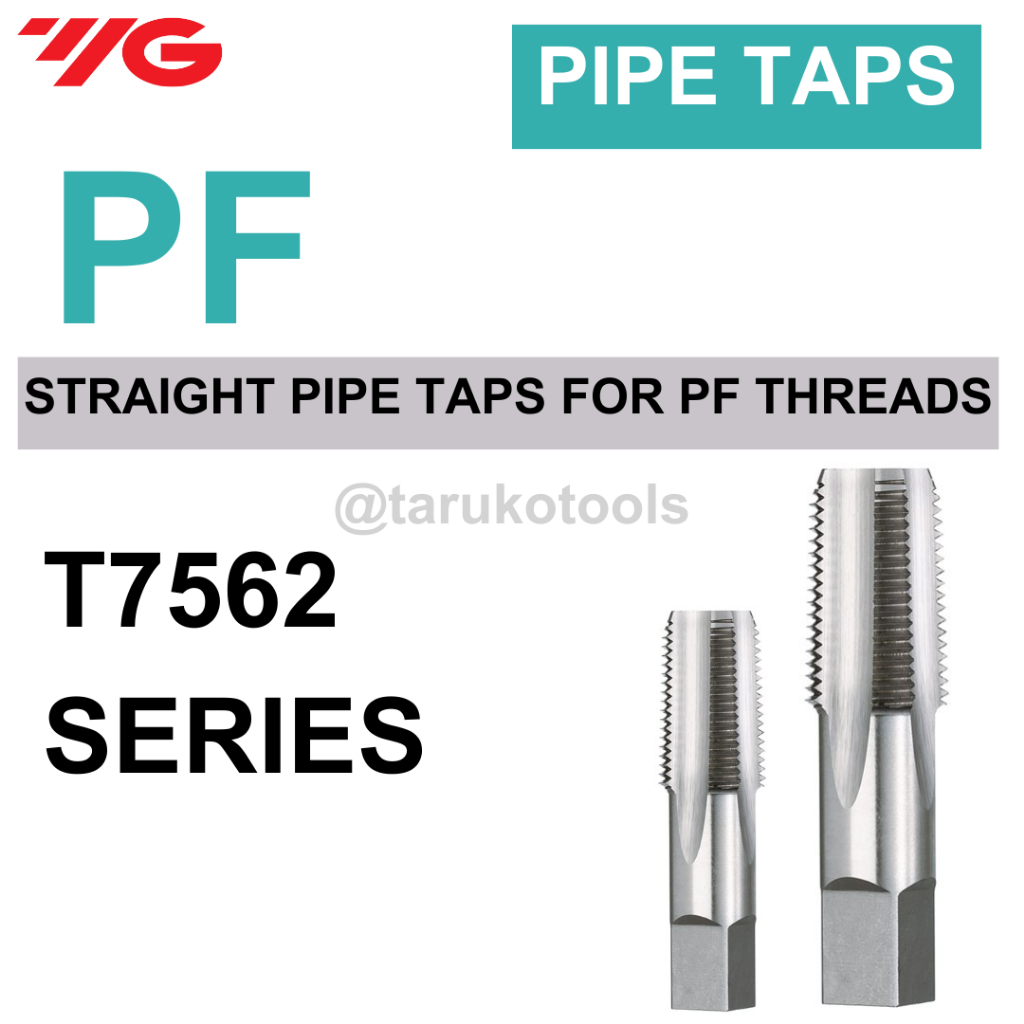 Yg-1 ท่อตรง HSS สําหรับ PF THREADS T7562 | Shopee Thailand