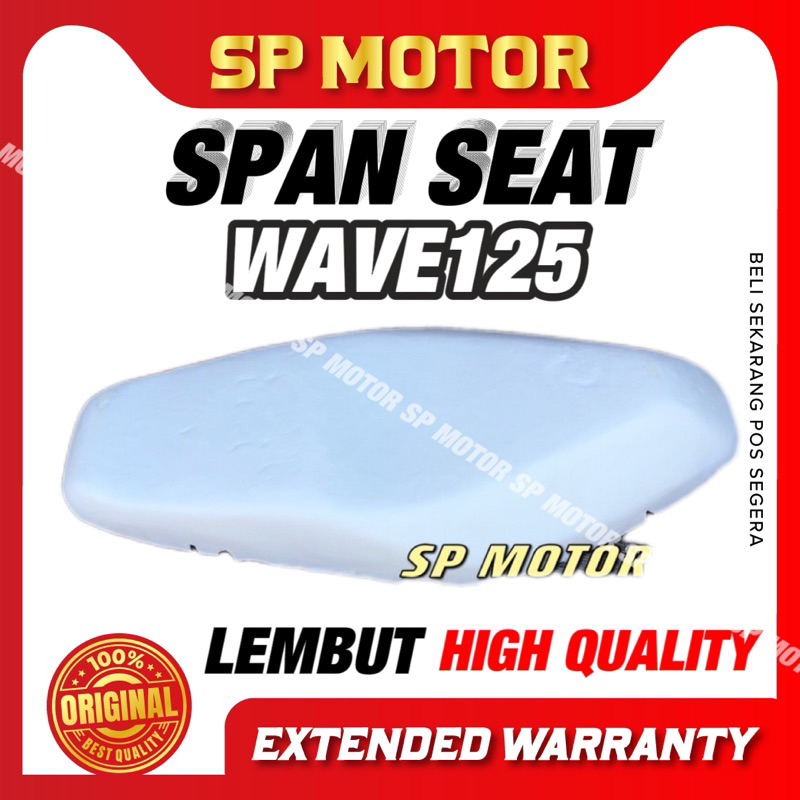 Honda WAVE125 เบาะรองนั่ง SPAN WAVE125 PU โฟม FORM WAVE125 KUSION KUSYEN TEMPAT DUDUK SPAN ...