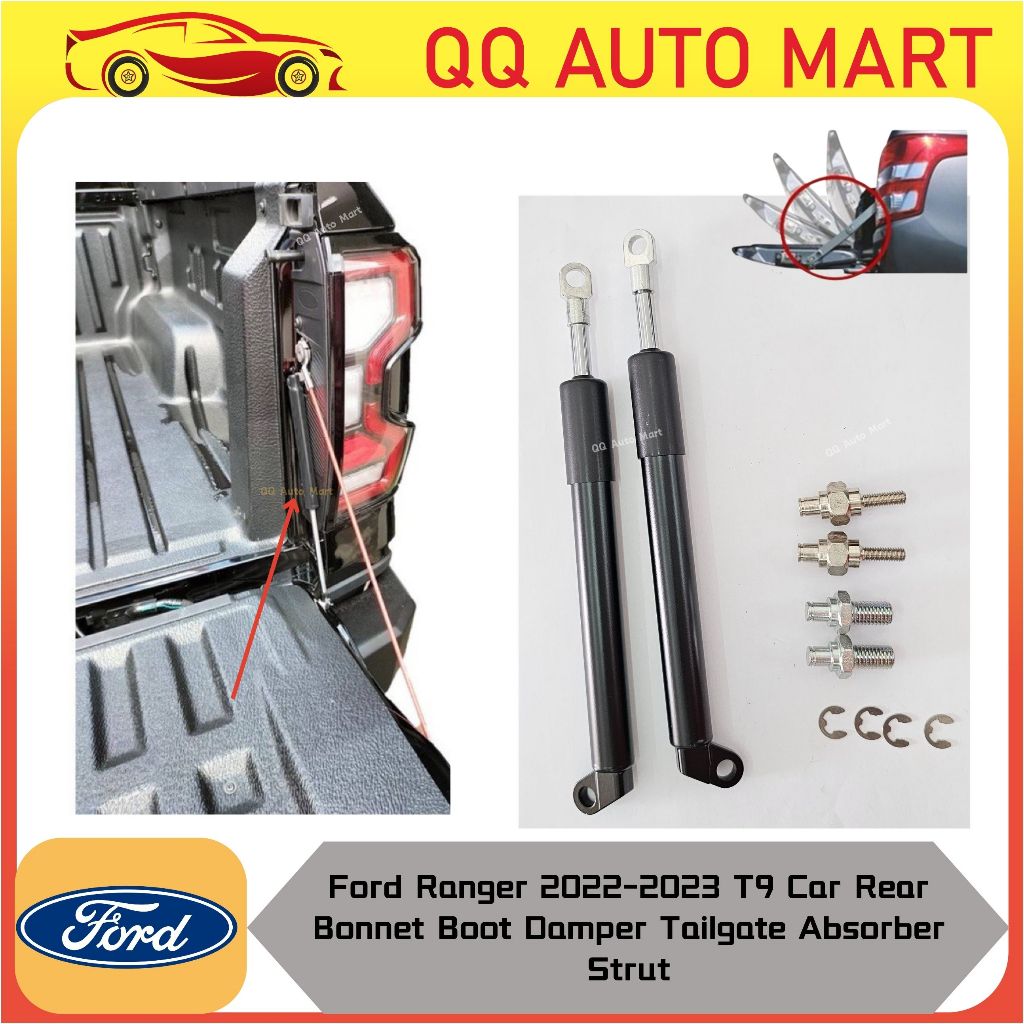 Ford Ranger 2022-2023 T9 ฝากระโปรงหลังรถยนต์ Boot Damper โช้คอัพท้าย ...