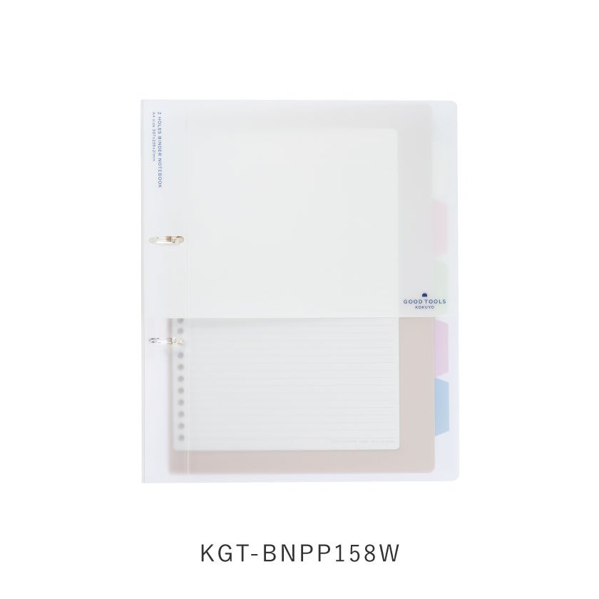 [ Good TOOLS ] KOKUYO 2 HOLE BINDER NOTEBOOK - A4 ( FIT APPROX. แผ่น ...