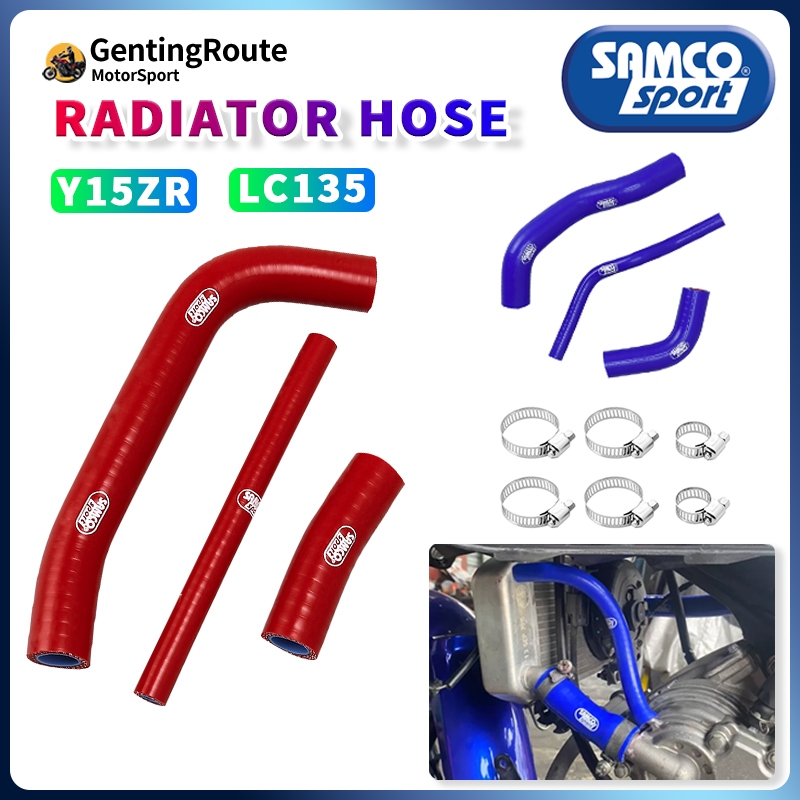 Y15zr LC135 Samco Radictor ท่อ Coolant ท่อ Double Layer Yamaha LC 135 ...