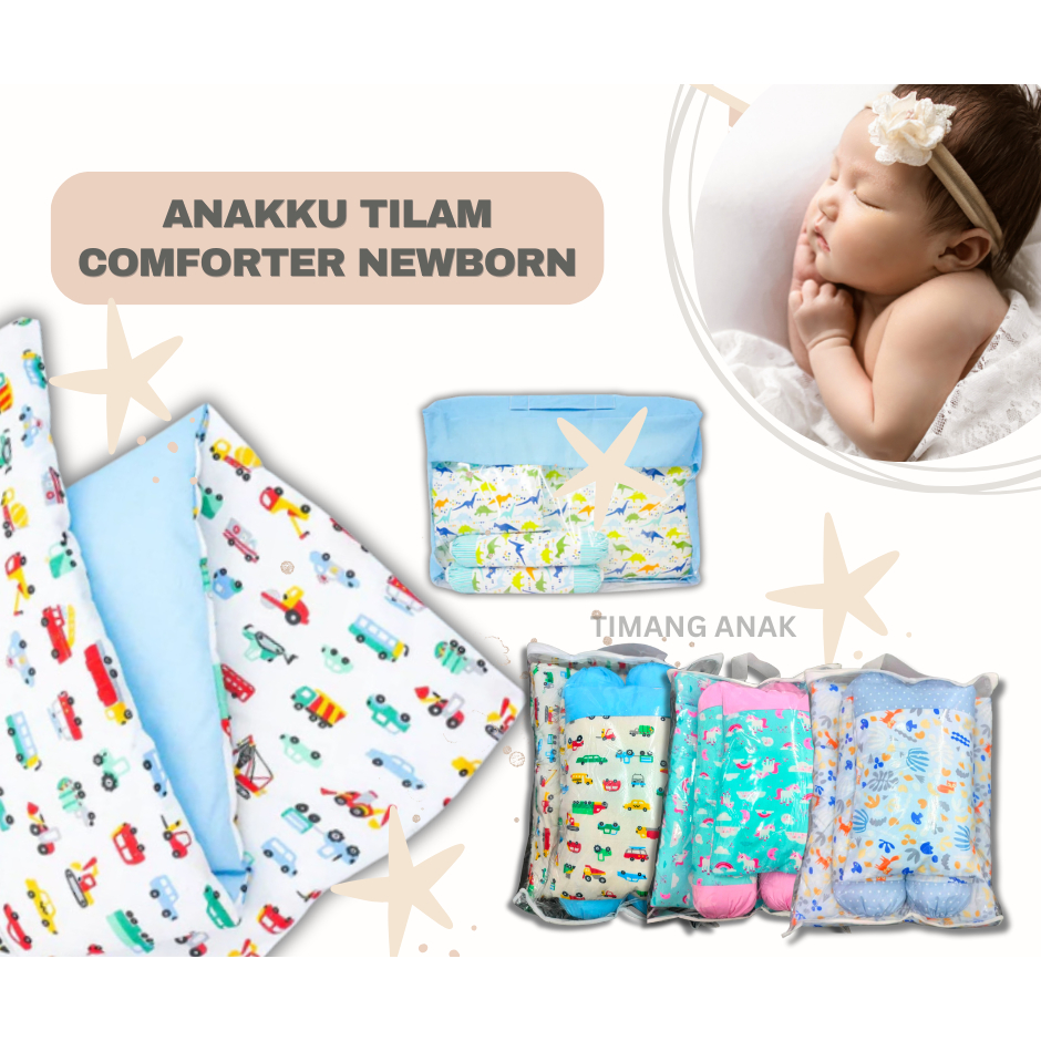 Tilam BAYI NEWBORN / SET TILAM BABY NEWBORN BEDDING SET สําหรับแรกเกิด ...