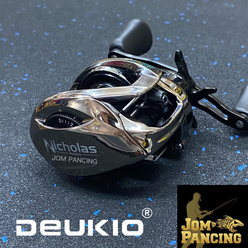 DEUKIO Jom PancingDEUKIO DC SW CLICKER BC BaitCasting Fishing Reel น้ําเค็ม,Mesin Katak Ada ...