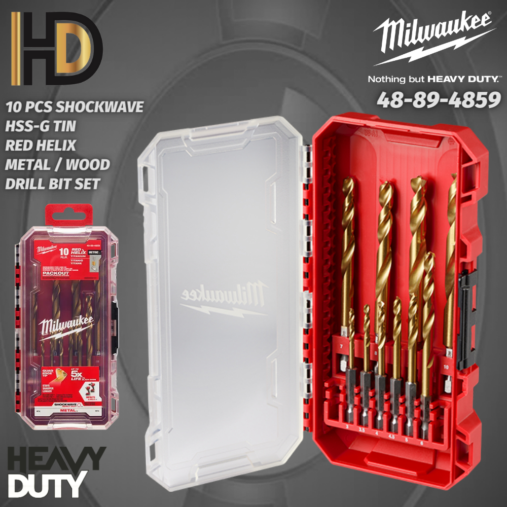 Brocas Para Metal Shockwave Broca Shockwave HSS-G De 12mm - Con