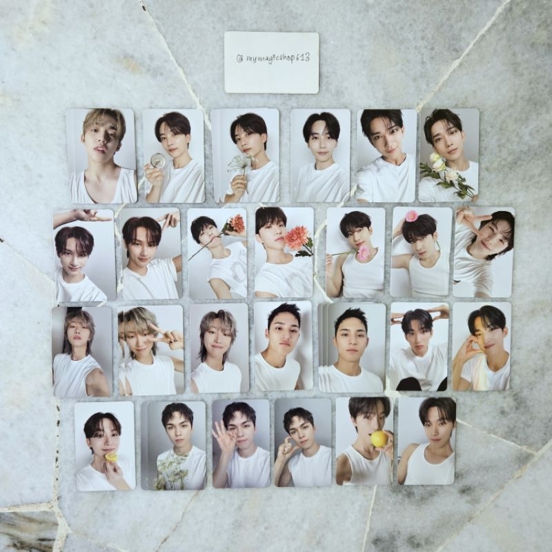 Seventeen BEST ALBUM 17 คือ RIGHT HERE DEAR VERSION สุ่มโฟโต้การ์ด ...