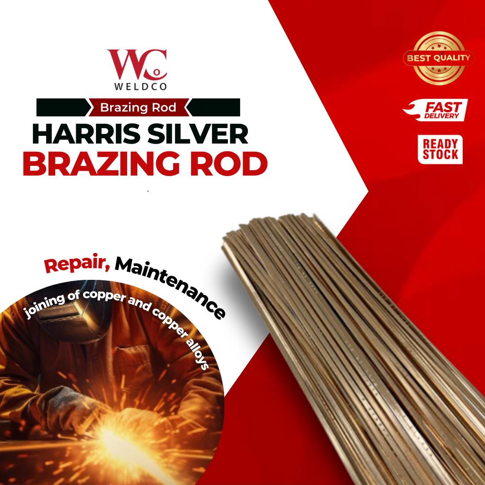 Harris 0% Silver Brazing Rod PREMIUM QUALITY | Shopee Thailand