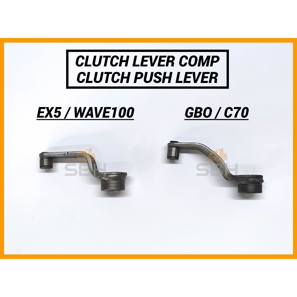 EX5 WAVE100 EX5 DREAM GBO C70 CLUTCH LEVER COMP BATANG GOLF ARM LEVER KAKI CLUTCH PUSH L ...