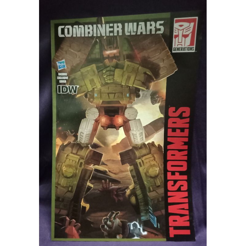 Idw Comics Transformers Combiner Wars 2 / 2014 / ฝาครอบ Brawl / Hasbro ...
