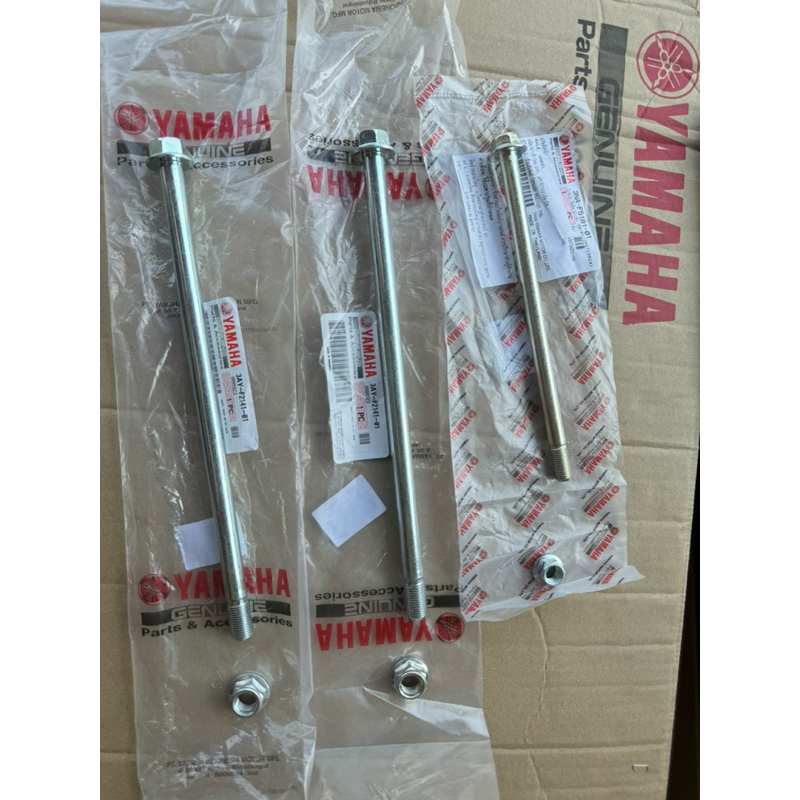 Hly Y125 Y125ZR Y125Z LC135 5s เพลาล้อหน้าและหลัง Sap Roda depan belakang สวิงอาร์ม tyre 125Z ...