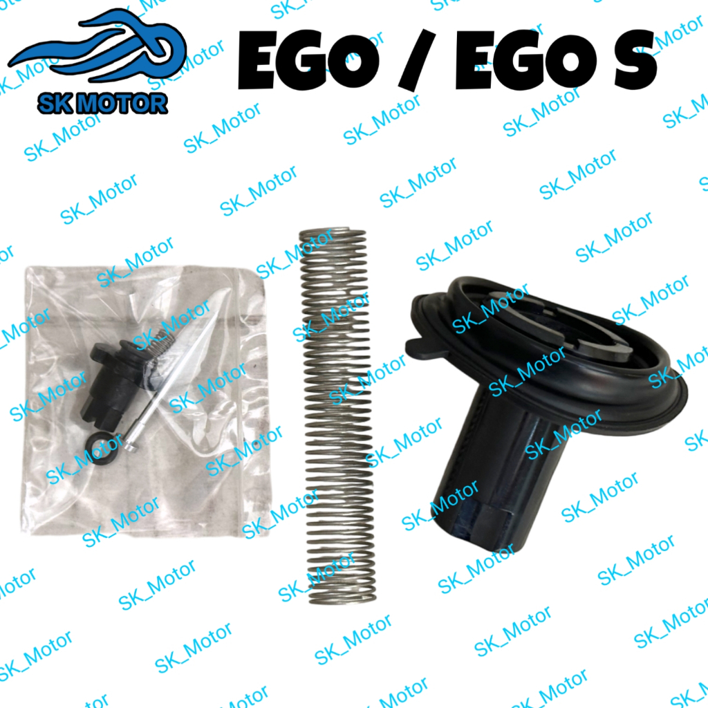 Yamaha EGO / EGO S คาร์บูเรเตอร์ไดอะแฟรม Diaphram Getah Jarum สไลด์ | Shopee Thailand