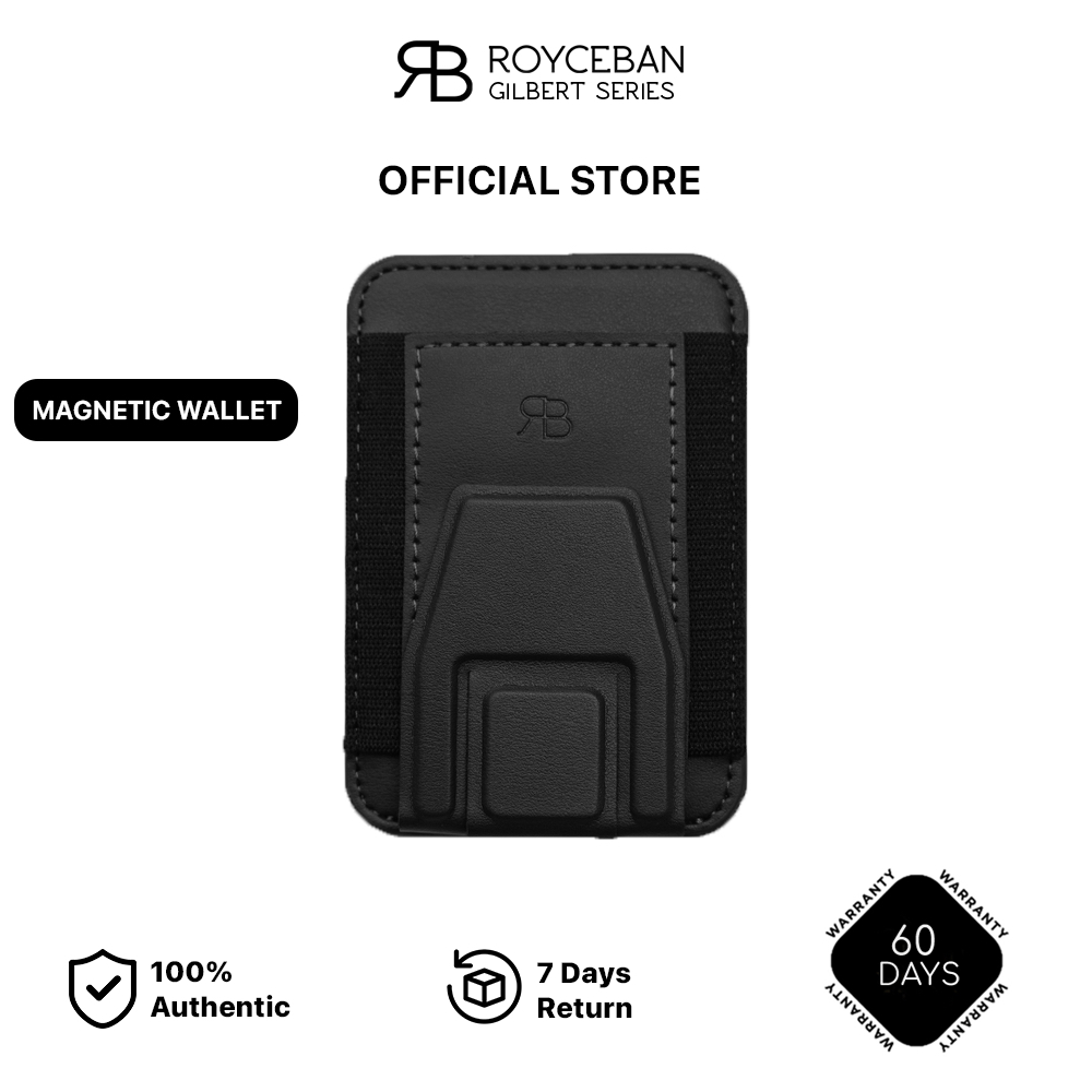 Royceban GILBERT SERIES Magnetic Wallet Magnetic Card Holder Wallet For ...