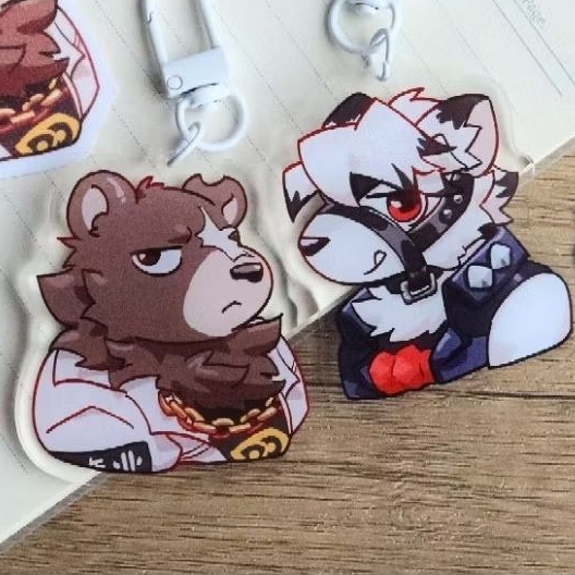 พวงกุญแจ !!Von LYCOAN, BEN BIGGER จาก ZZZ/Furry สติ๊กเกอร์/Zenless Zone ...