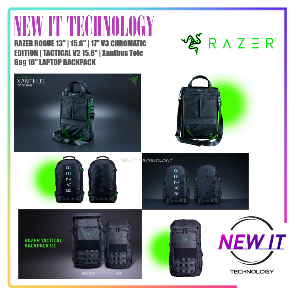 Razer ROGUE 13 "15.6" 17" V3 CHROMATIC EDITION TACTICAL V2 15.6 ...