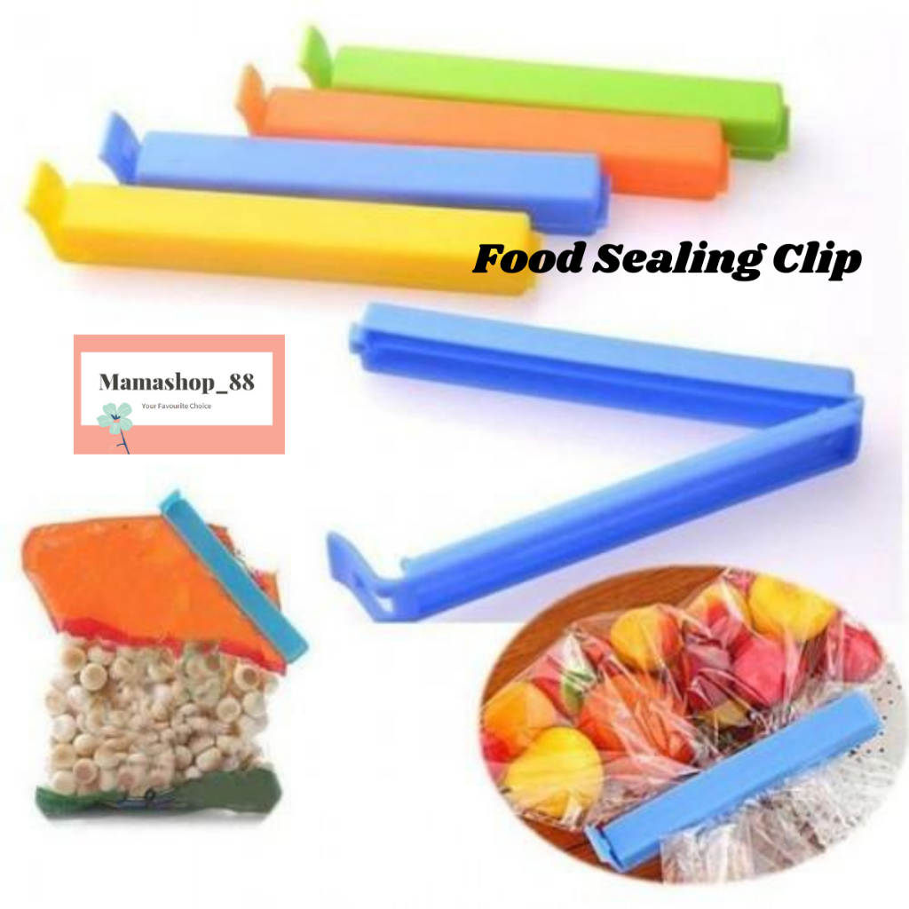 Mamashop แบบพกพาคลิปปิดผนึกอาหาร Penyepit Makan เครื่องซีลอาหาร ...